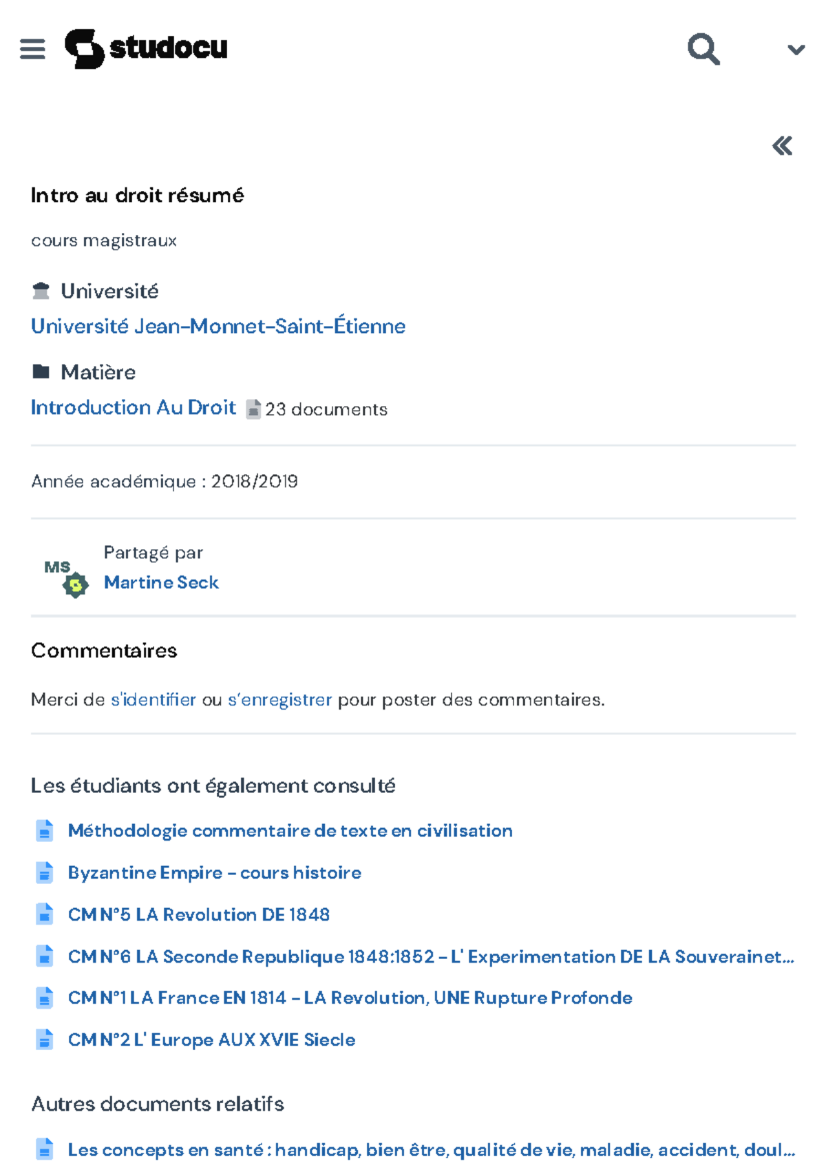 Intro-au-droit-resume compress - Intro au droit résumé Intro au droit résumé cours magistraux ...