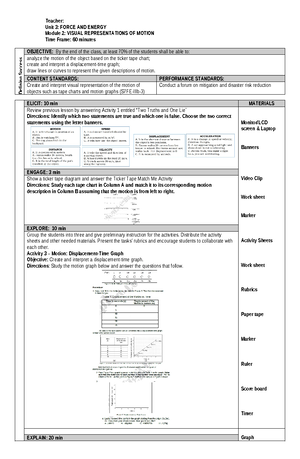 Irine LP 4TH Quarter - LESSON PLAN GRADE 10 - DETAILED SCIENCE LESSON ...