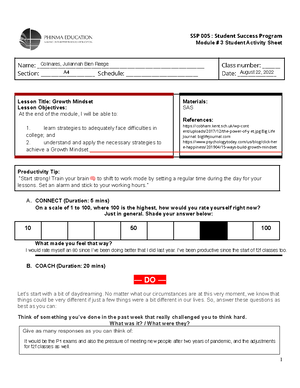 SSP005 Module 4 ROLE Model SAS.docx - : National Service Training ...