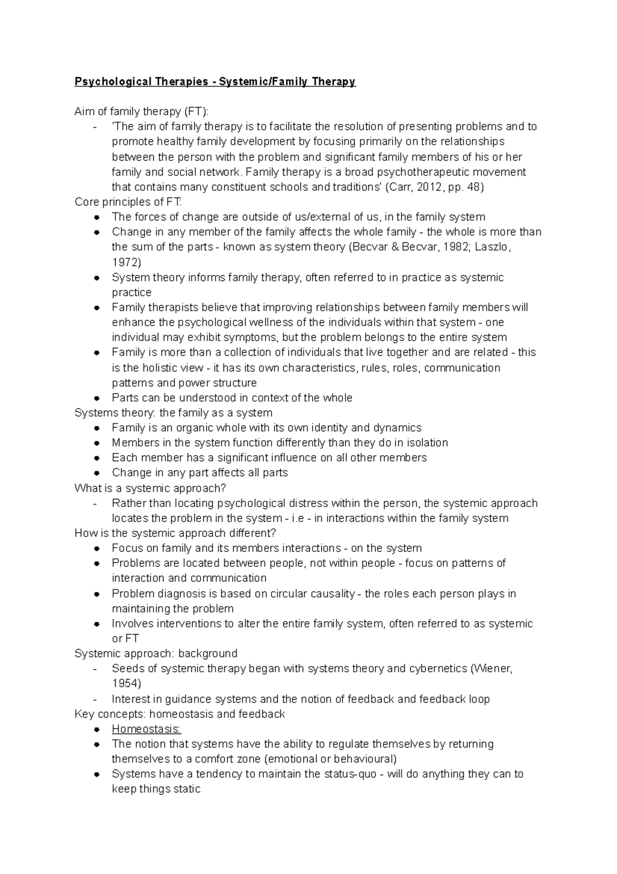 Psychological Therapies - Systemic Family Therapy - Family therapy is a ...