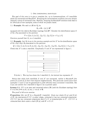 05 - One-point compactification - 1. The one point compactification ...