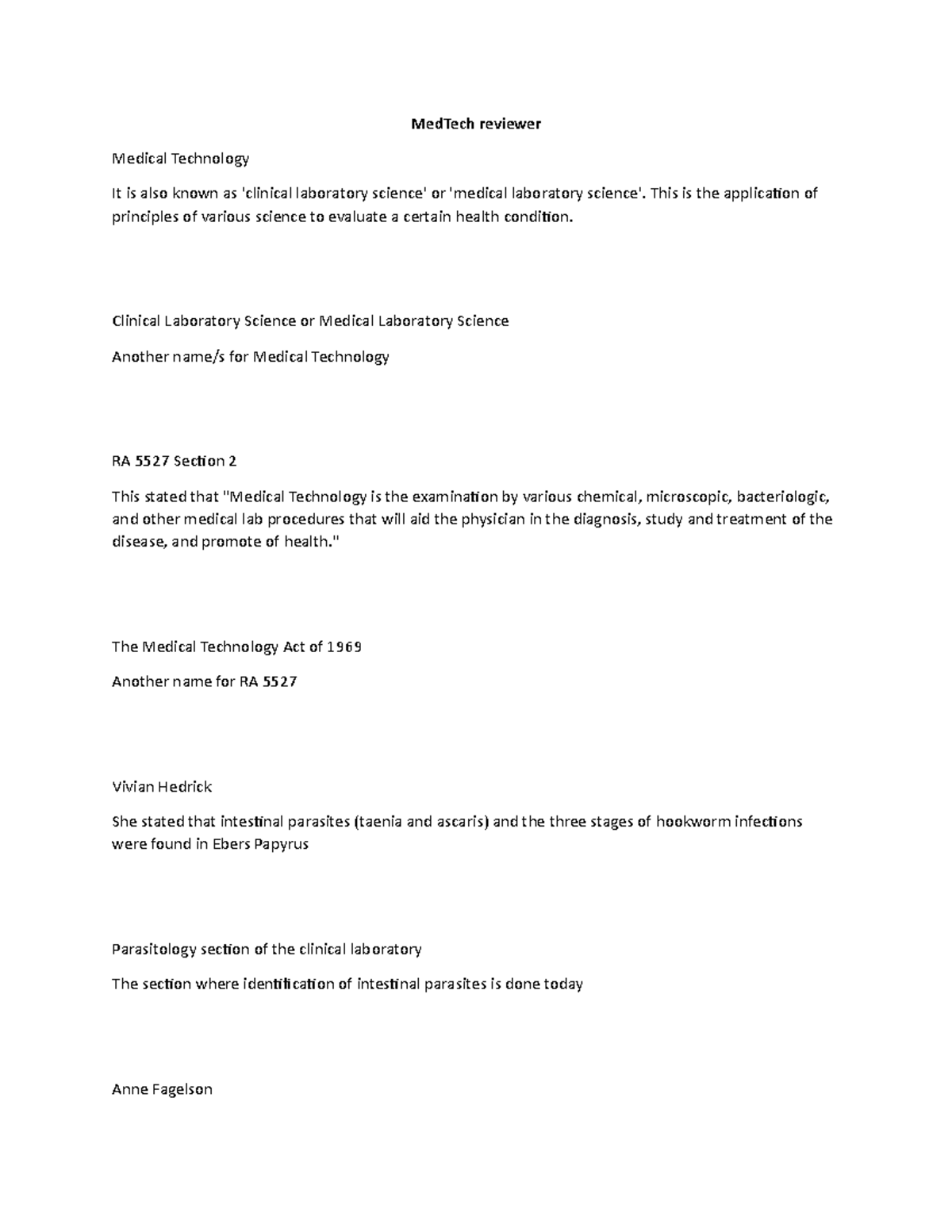 Med Tech reviewer - MedTech reviewer Medical Technology It is also ...