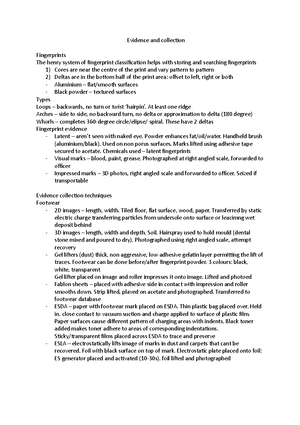 Packaging evidence - Priority given to easy damaged evidence - Evidence ...