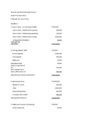 FABM2 Module 6 SLM - Fundamentals of Accountancy, Business and ...