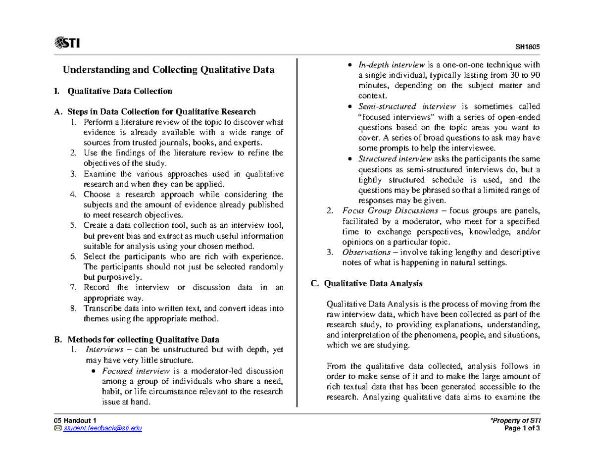 Orca share media 1548808995035 - SH 05 Handout 1 *Property of STI ...