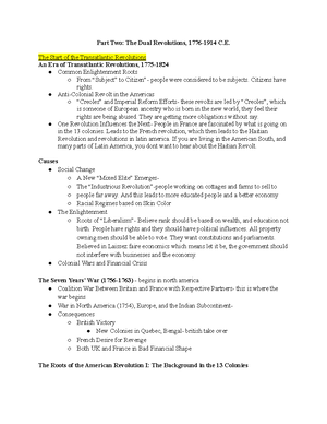 HIST 1400 Notes 2 (1) - “Discovery” 9/1/ HISTORY 1400 Columbus took ...