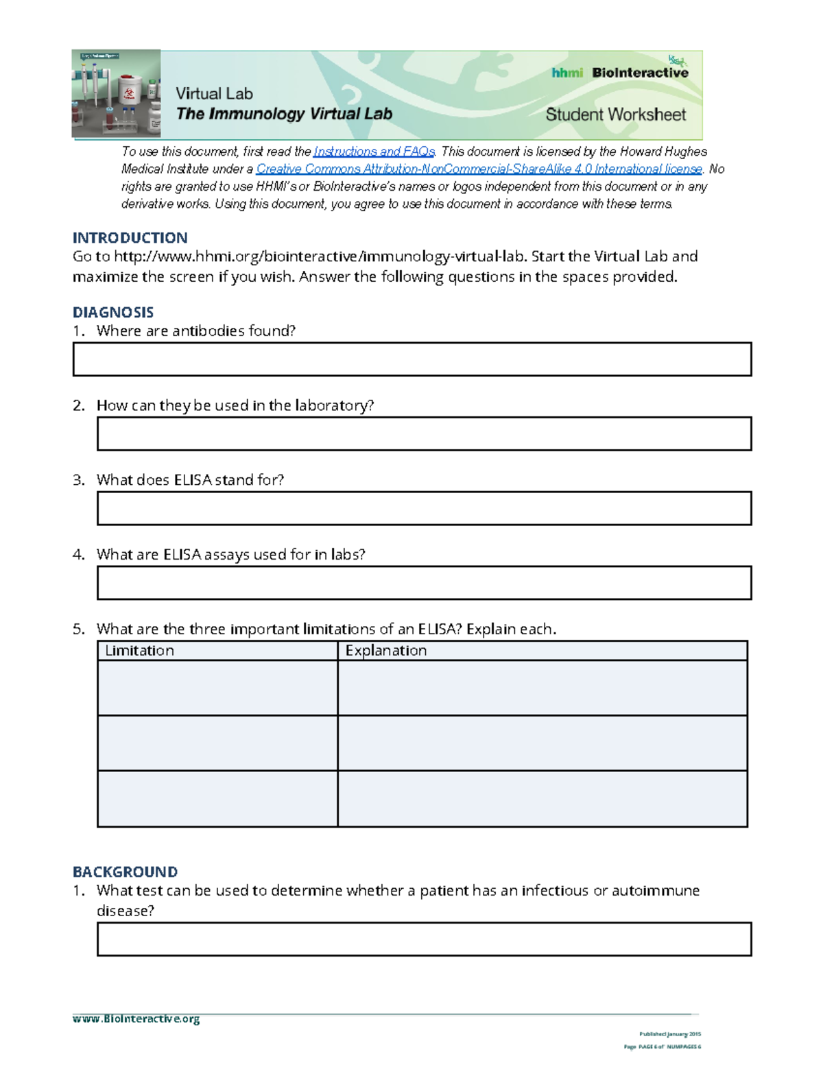 Elisa Worksheet - aasd - To use this document, first read the ...