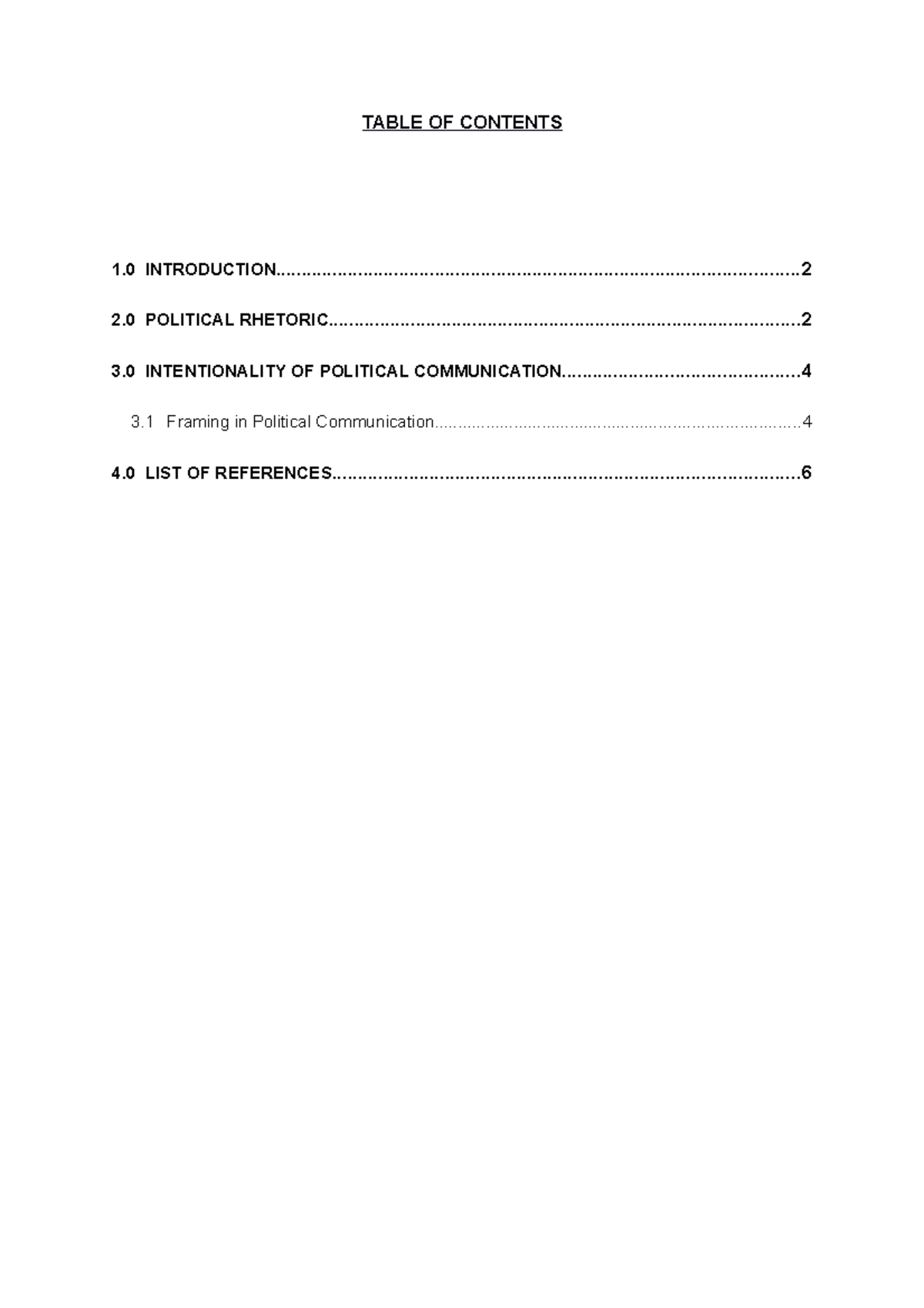 Report Assignment 2 - TABLE OF CONTENTS 1 - Studocu