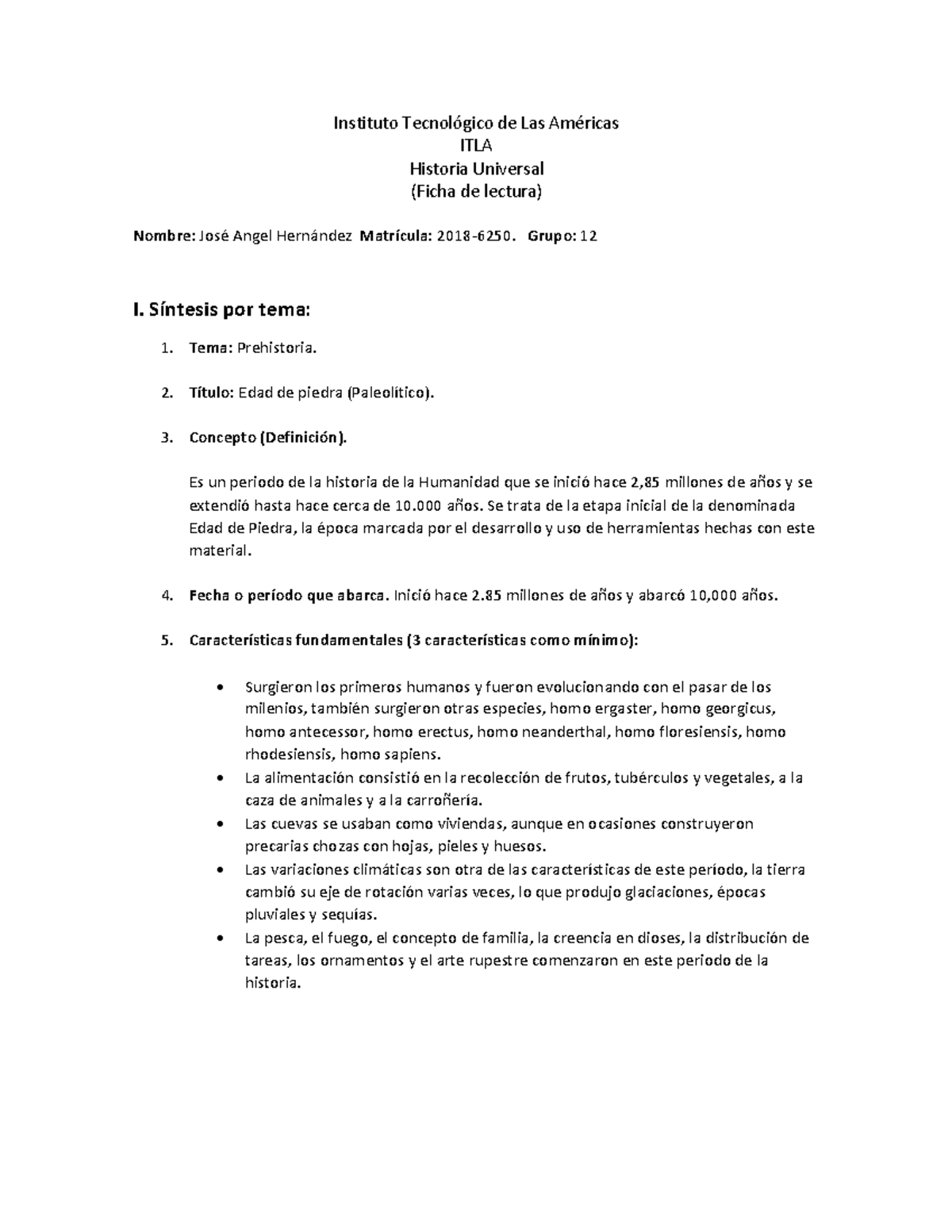 Tarea I-Historia Universal-2018-6250 - Warning: TT: undefined function: 32 Warning: TT ...