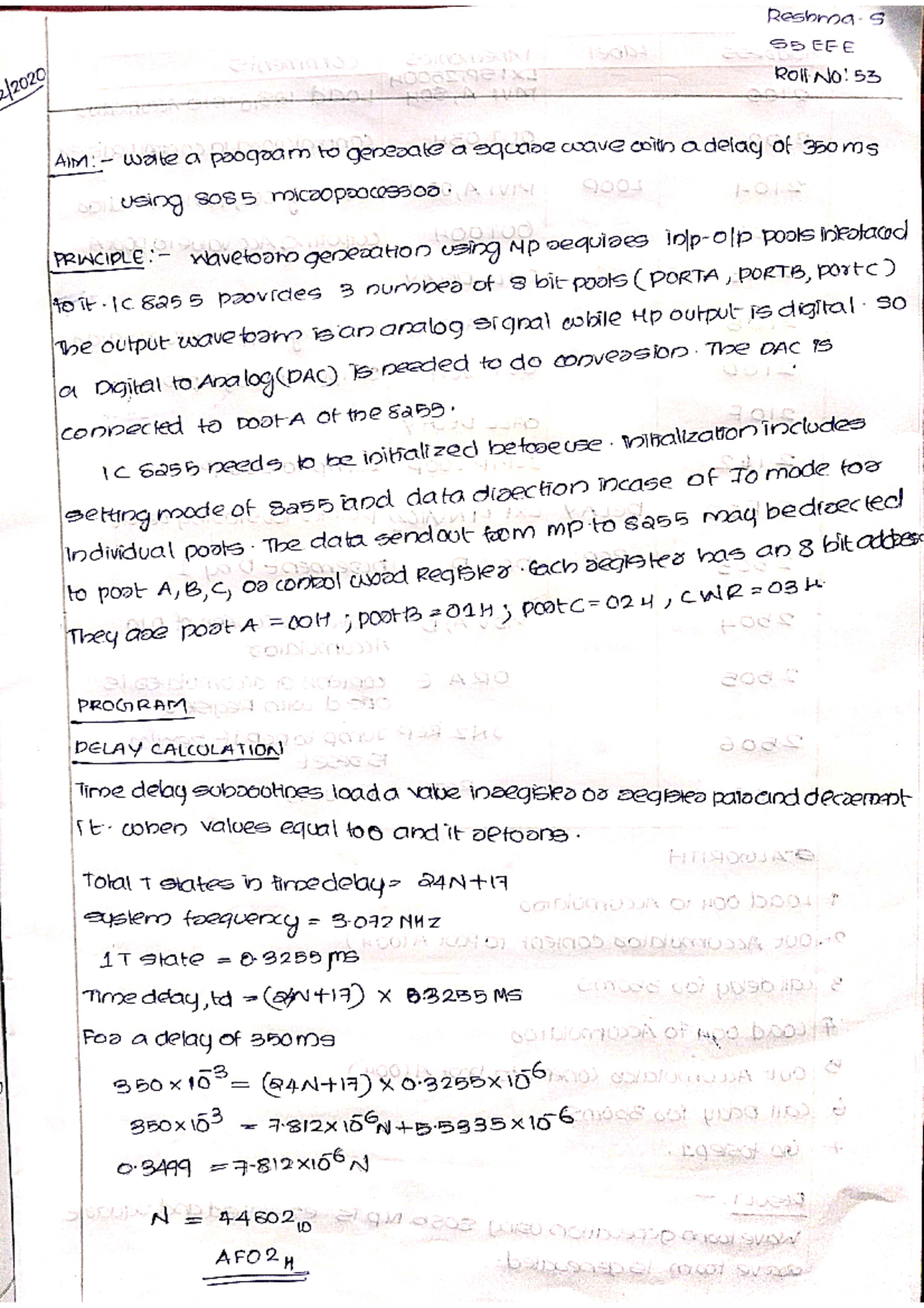 Lab assignment 4 - Embedded System Design Lab - Studocu