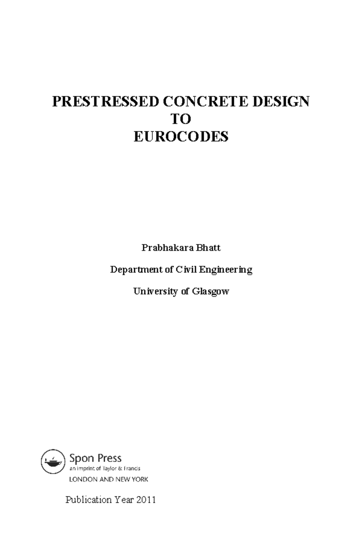 Additional Pretensioned Concrete Design Example to EC - PRESTRESSED ...