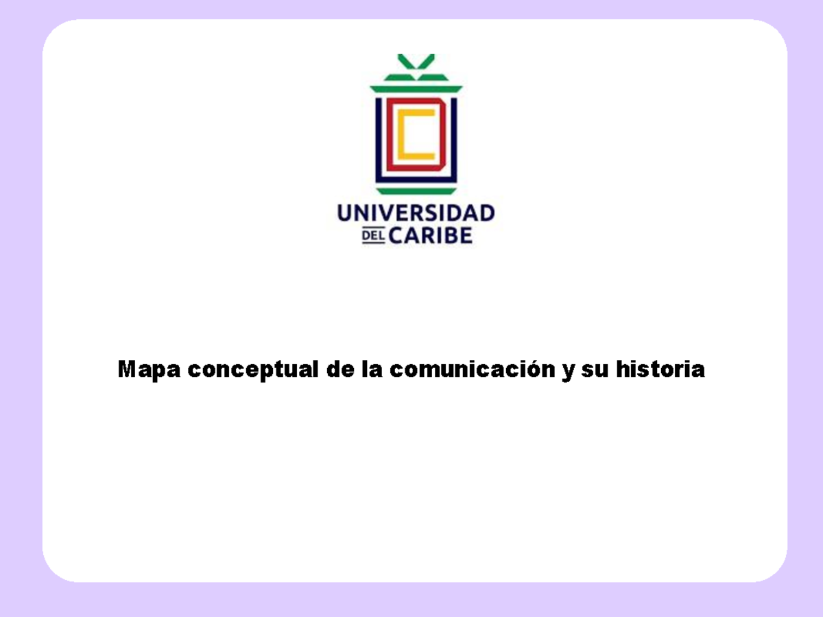 Mapa conceptual de la comunicación y su historia - Método del trabajo académico - Studocu