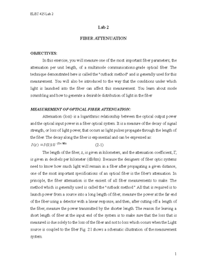 Assignment 2 Solutions - ELEC425/ELEC Optical Devices for High-Speed ...