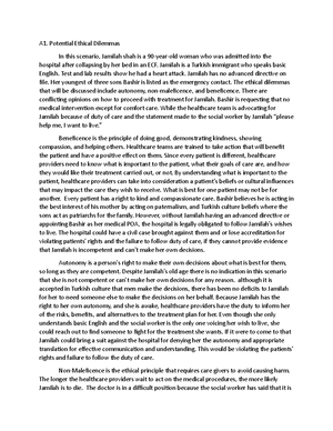 C426 Performance Assessment - Name: ID Number: Course: C Date: 2/1/ A1 ...