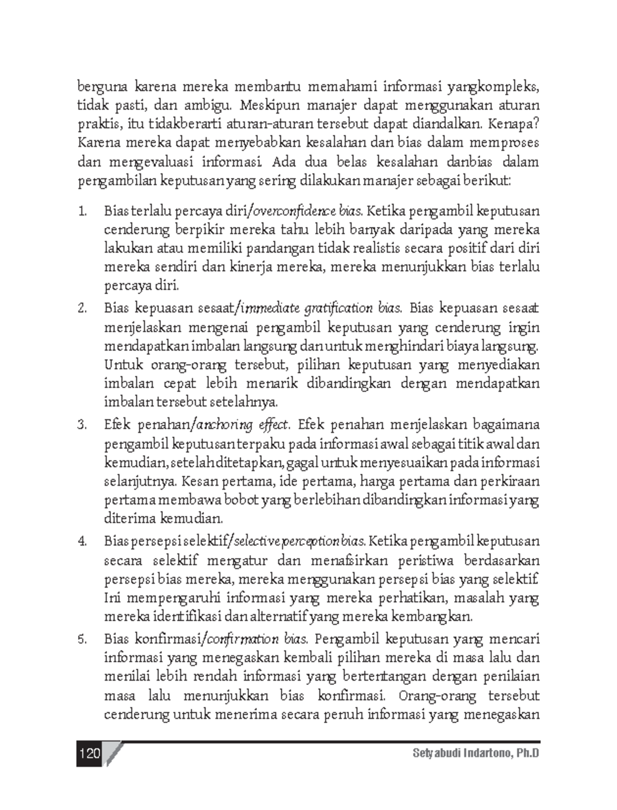 Pengantar mnjj - manajemen - 120 Setyabudi Indartono, Ph berguna karena ...