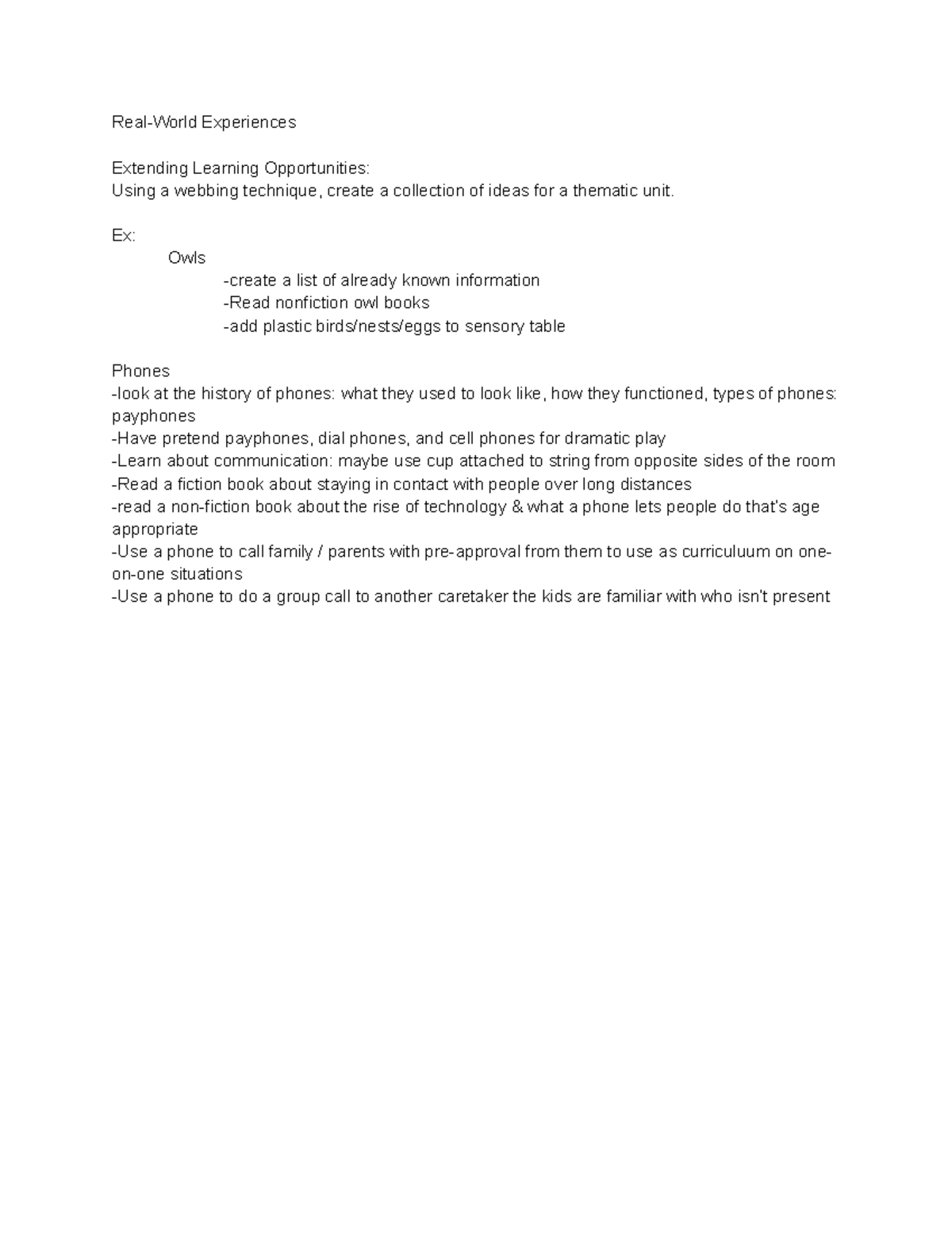 4 24 - The importance that children get real world experiences - Real ...