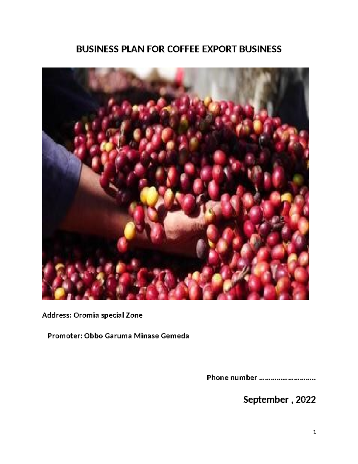 Coffee export in Ethiopia contribution to foreign currency gain ...