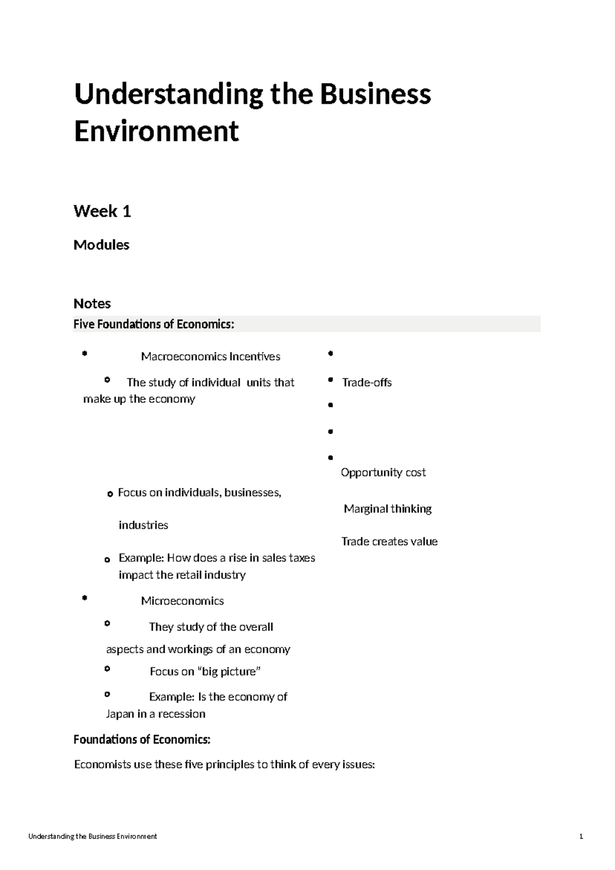 Understanding the Business Environment ef2c5d11e6fc44a38abf3cf0e81831 ...