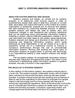 Introduction to Computing - BS Information System - Studocu