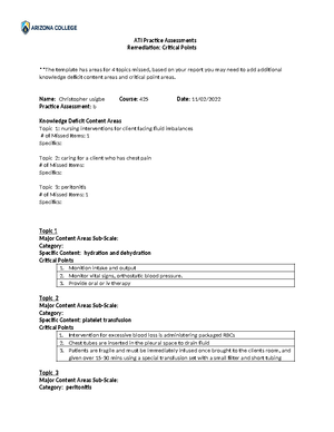 Sentinel U Patient Management and Delegation Virtual Simulation - king ...