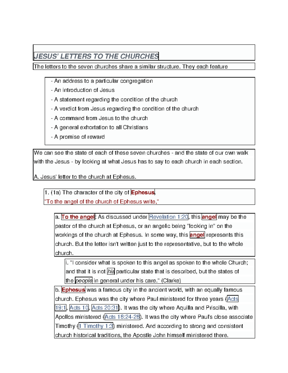 Digging Gold - Letter to 7 Churches - JESUS' LETTERS TO THE CHURCHES ...