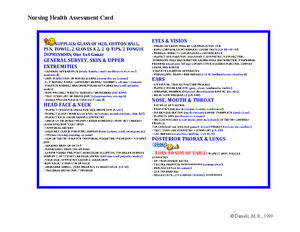 How write a Nursing Diagnosis Statement - (NANDA-I, 2006 ...