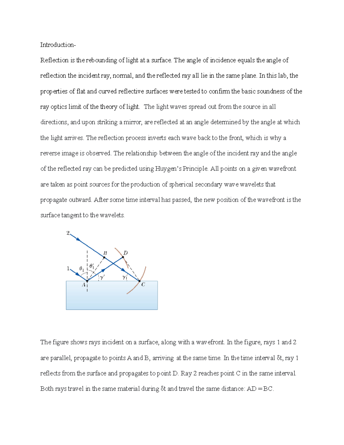 2021_Physics_Reflection - PHYS 114 - CUNY - Studocu