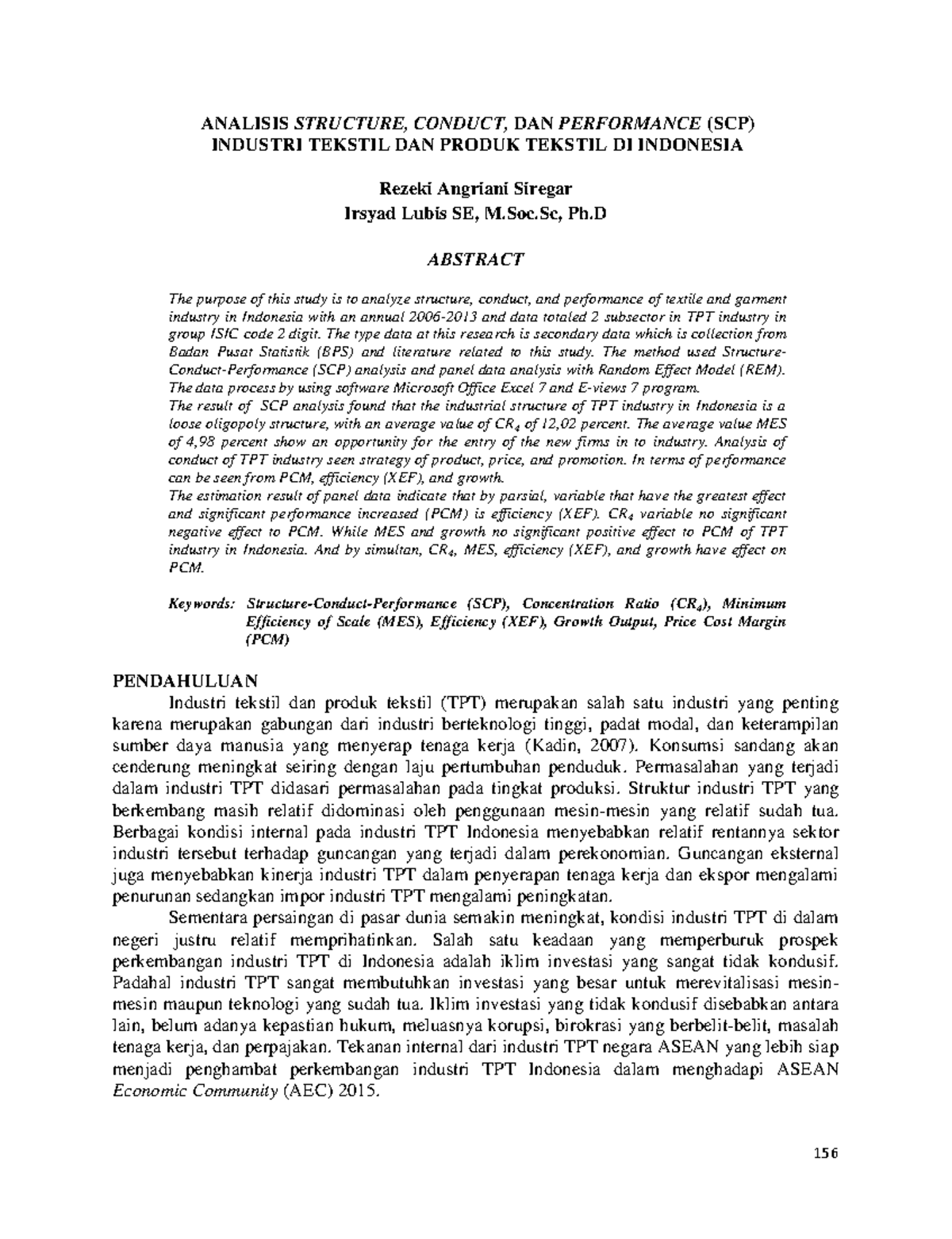 14836 ID analisis structure conduct dan performance scp industri ...