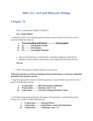 UNIT 4 AP Biology Cheat Sheet Template - © 2024© 2024 Project ...
