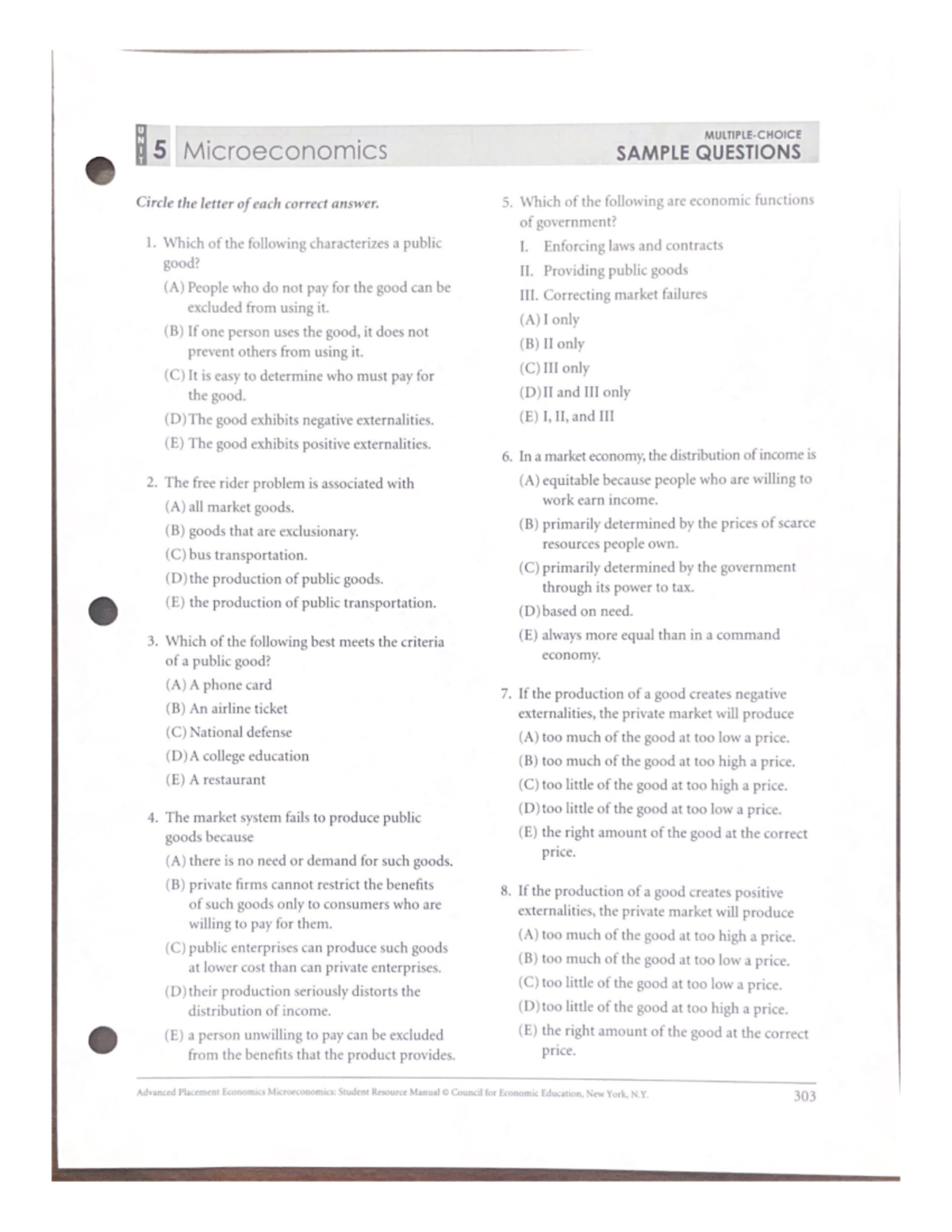 Unit V Pre-Test - practice - MATH 2120 - Studocu