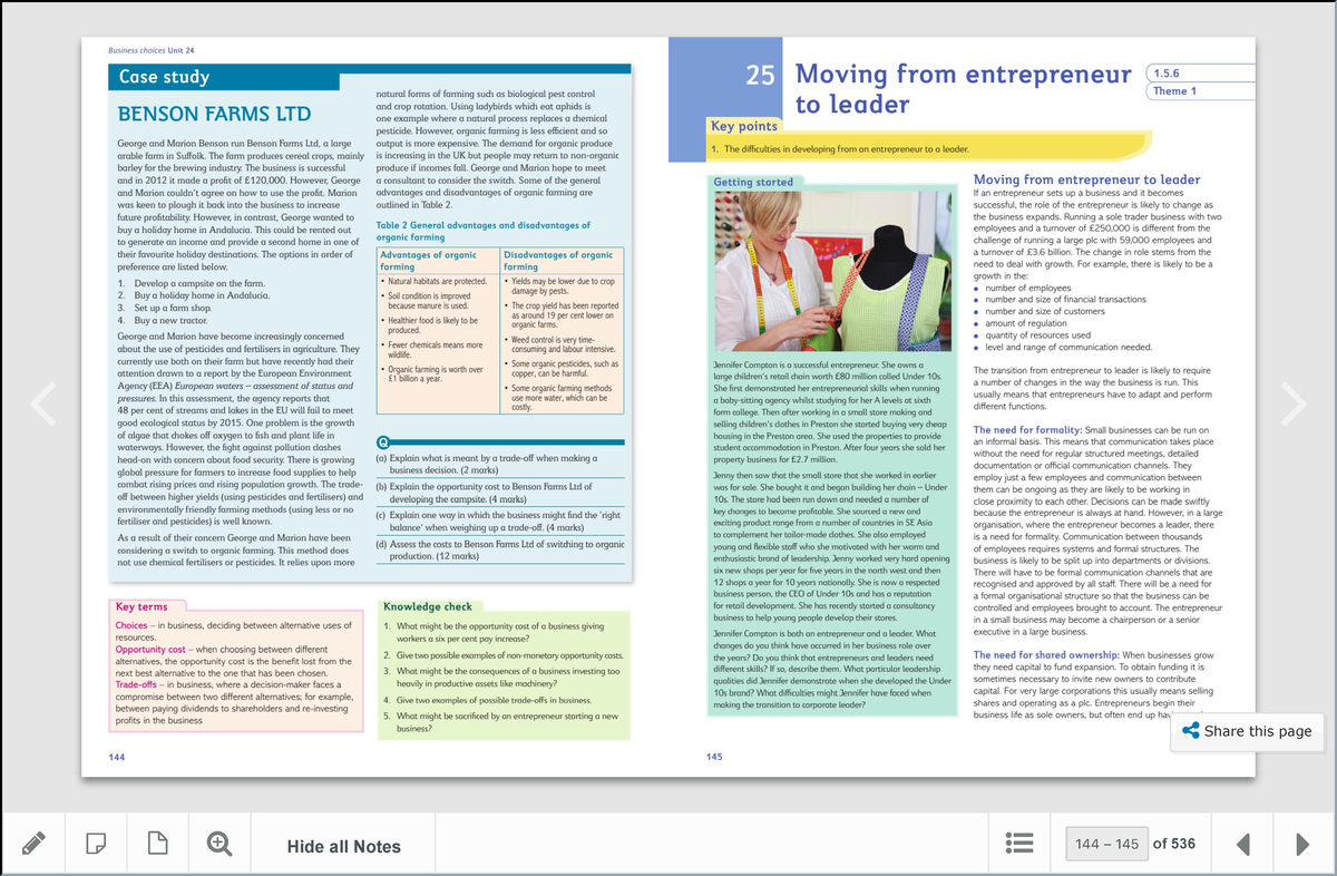 Edexcel ASA level Business Active Book Active Learn 4 - Business ...