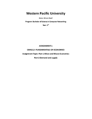 Character References - Hugo Canning Company LTD P O Box 635 Boroko NCD ...