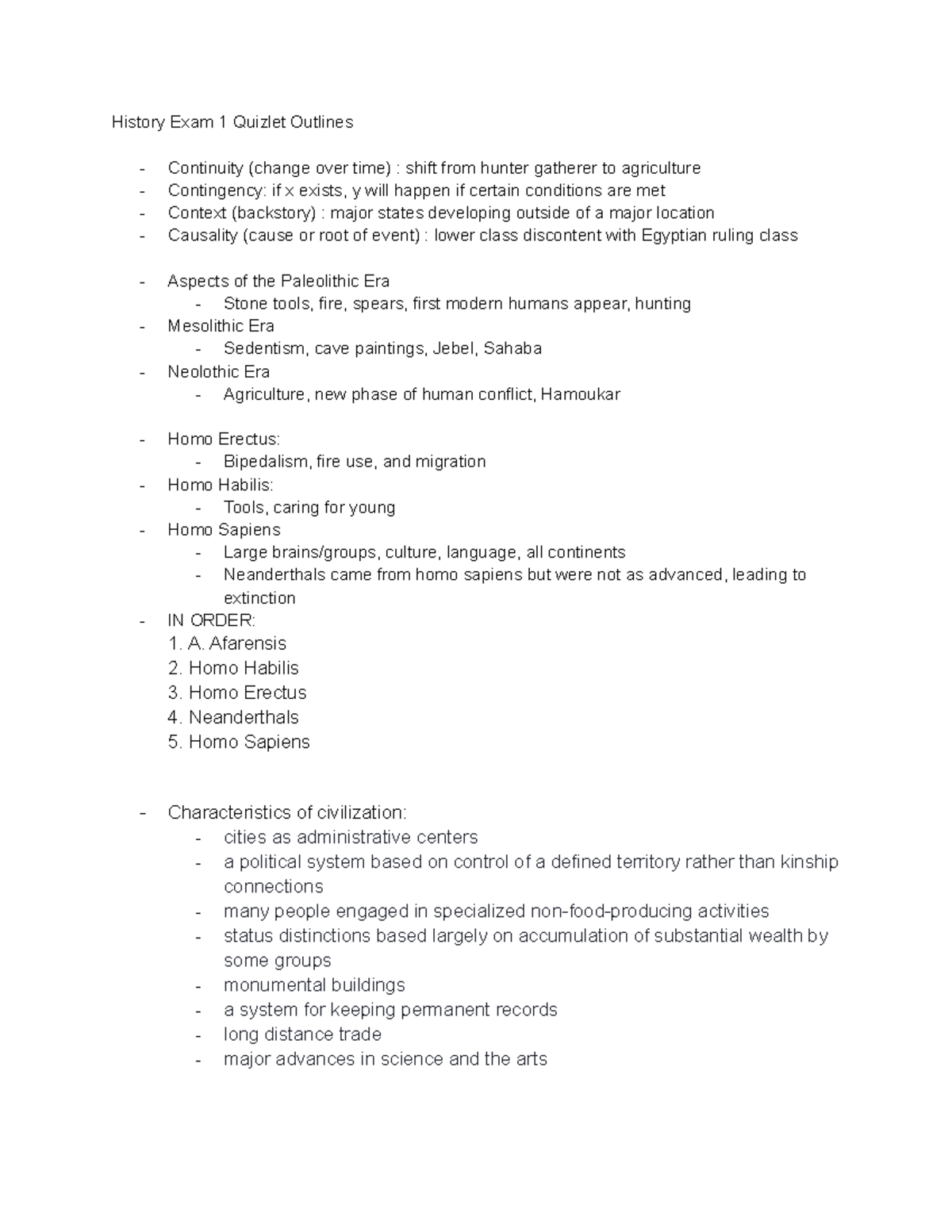 Untitled document - Simple outlines of terms/ aspects from chapter 1 of ...