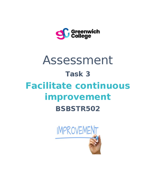 Assessment Task 1: Manage Meetings BSBTWK503 - Studocu