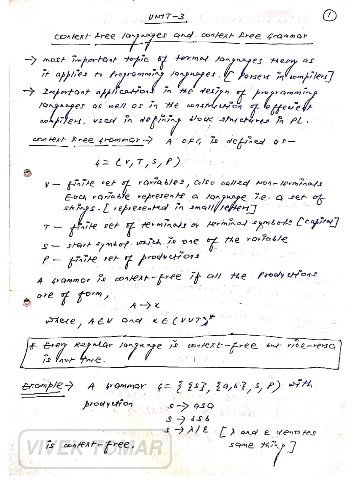 Theory Of Automata And Finite Language Tafl Btech Cse 2nd Year