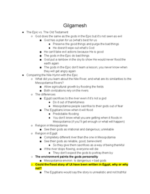 Lec 3 Civilization in Mesopotamia (Cont) - Civilization in Mesopotamia ...