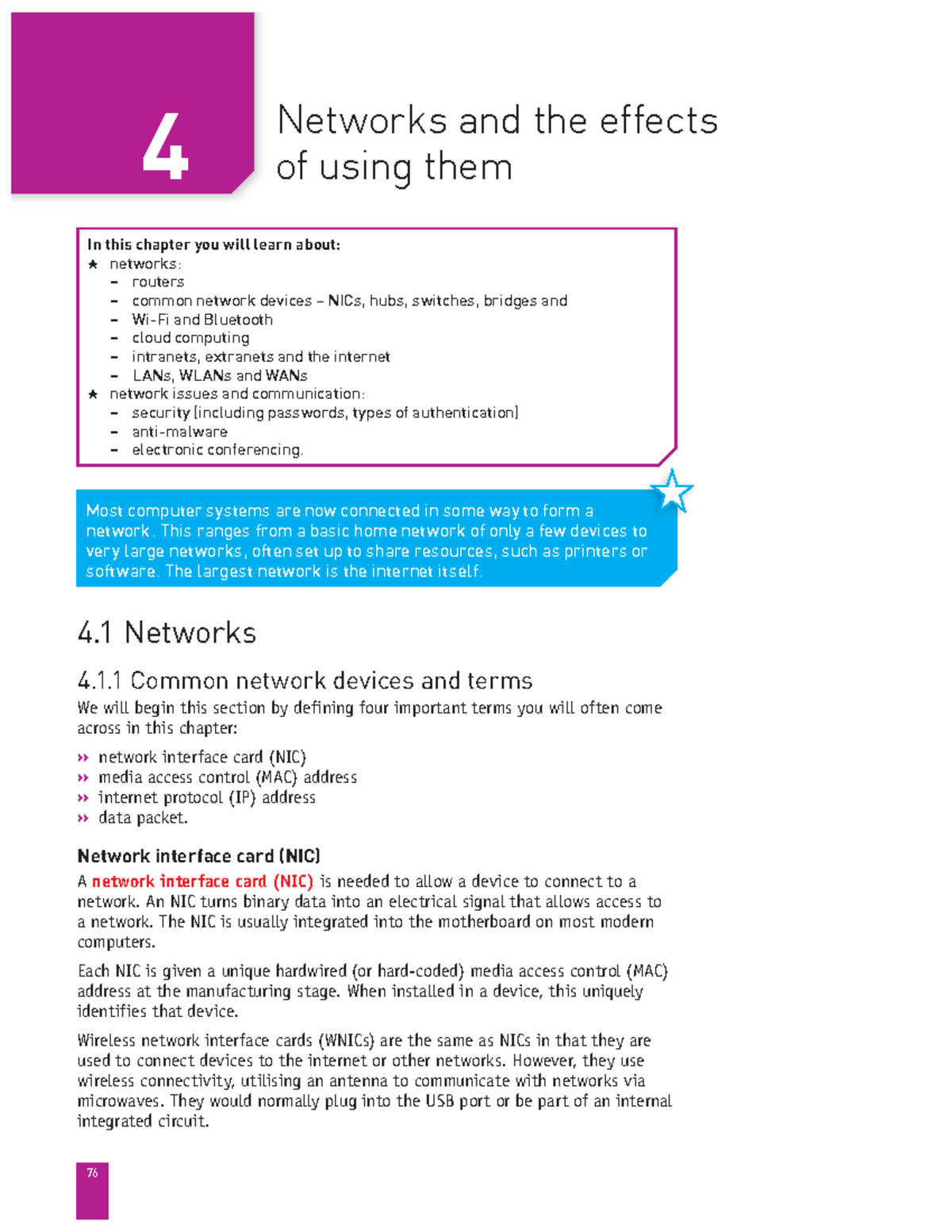 Network & It's effects Notes - In this chapter you will learn about ...