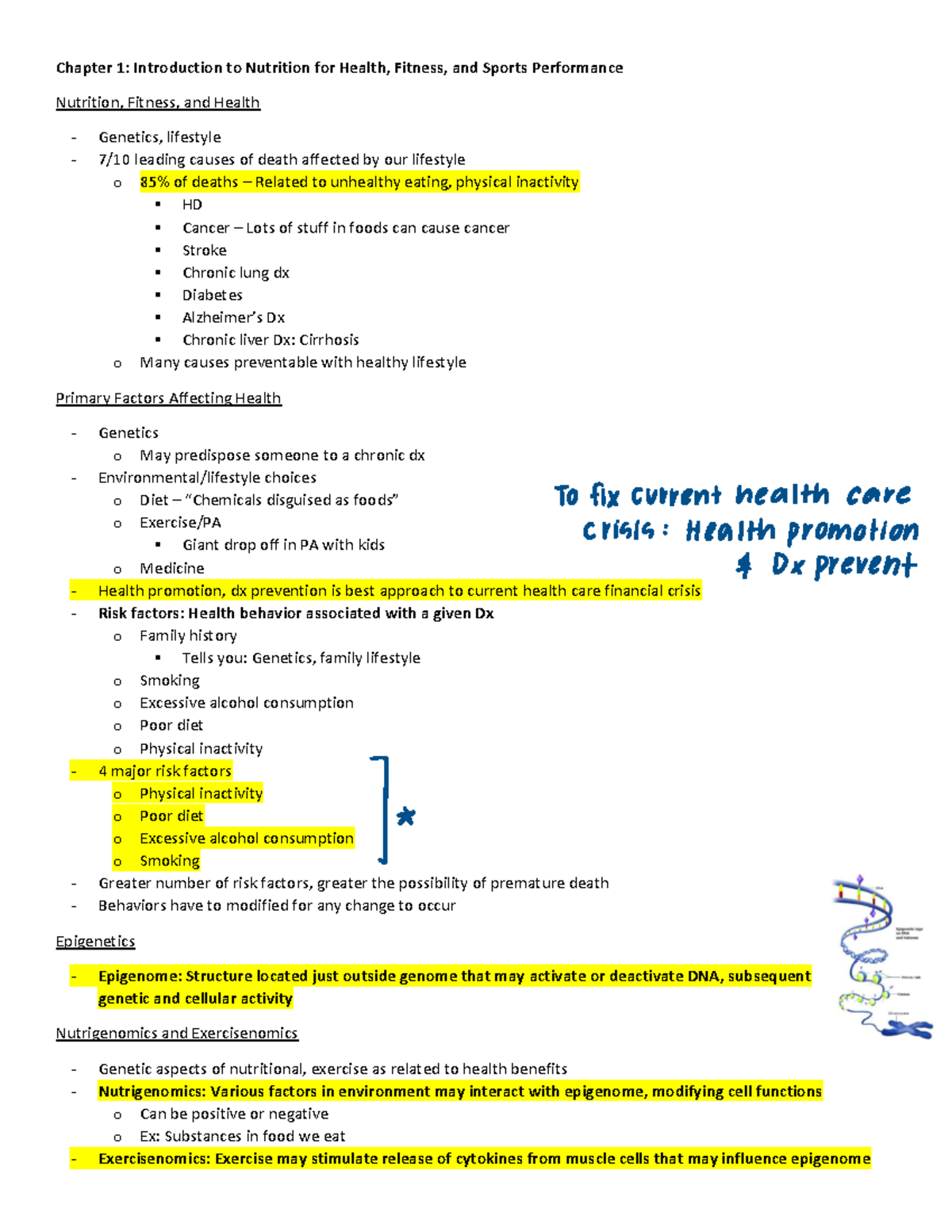 Chapter 1 - Introduction to Nutrition for Health, Fitness, and Sports ...