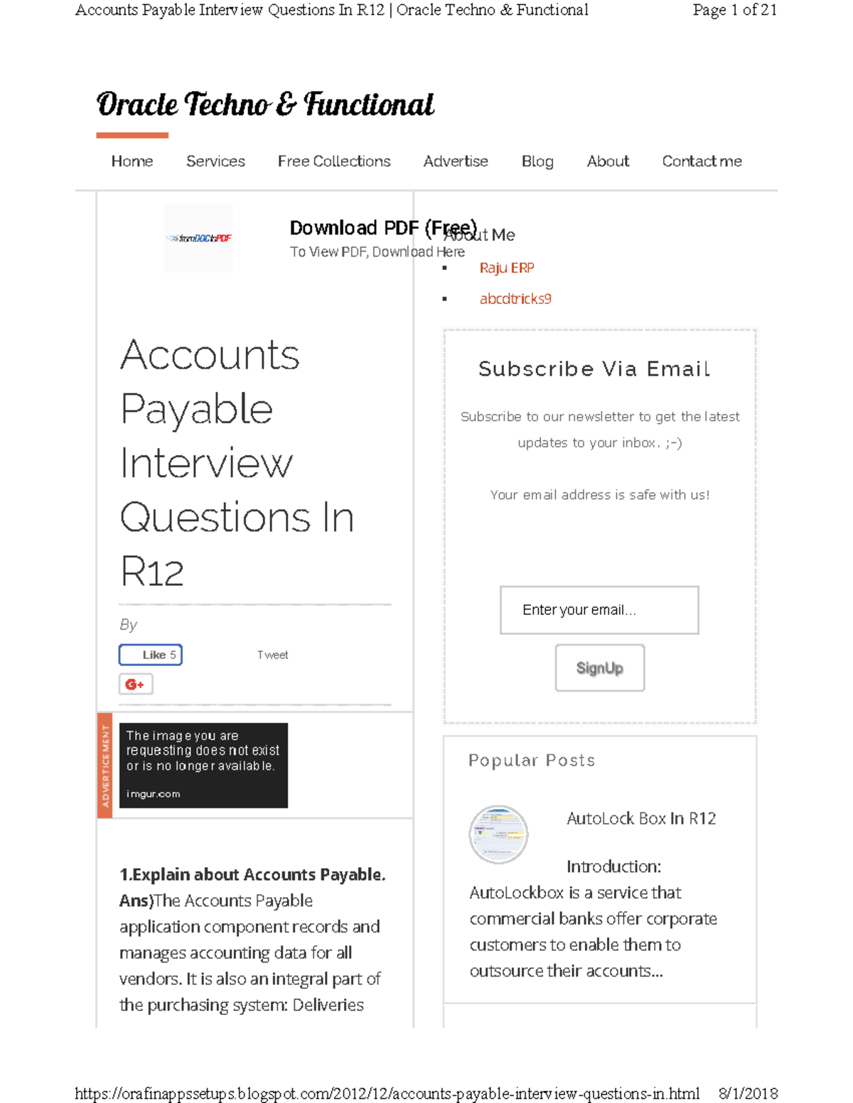 Accounts payable q&a - Its a database unit 1 assignement - About Me ... Accounts payable q&a - Its a database unit 1 assignement - About Me ...