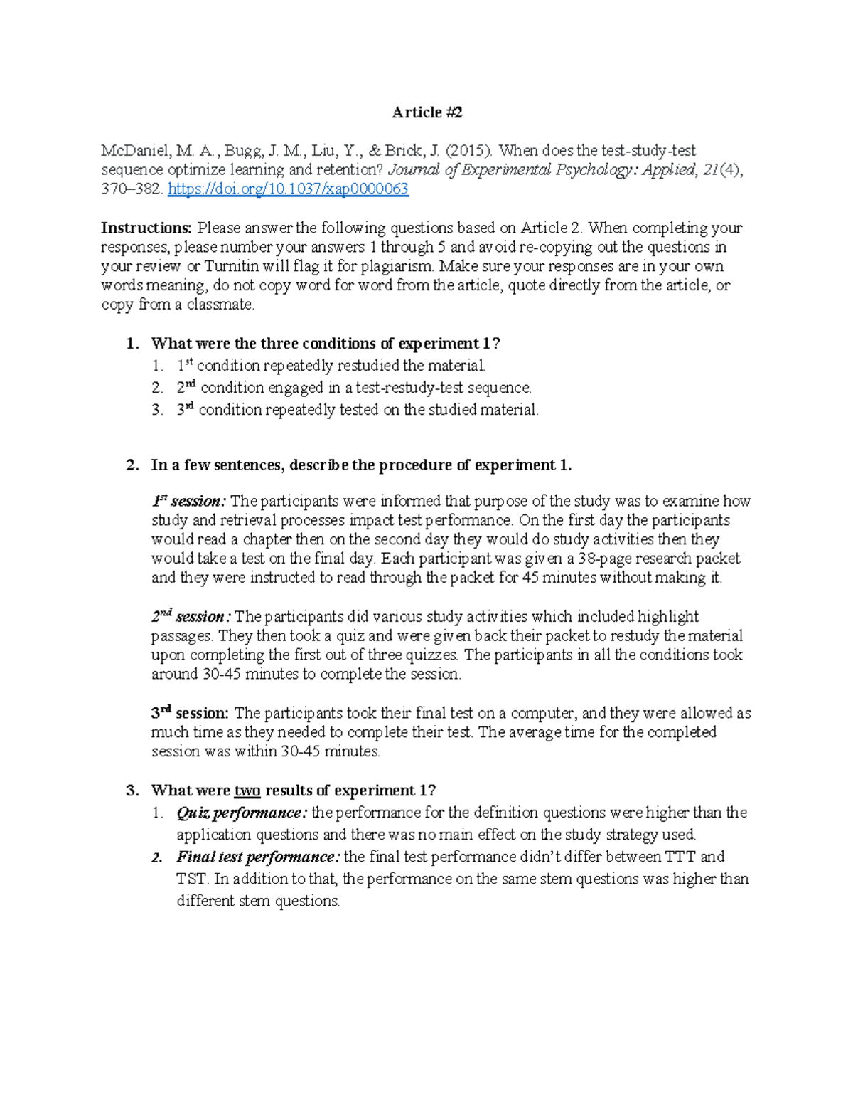 Article 2- Questions - problems with solutions to help you practice for ...