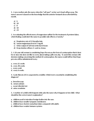 Pediatric calculation - Pediatric calculation 1-Doctor orders Amoxil ...