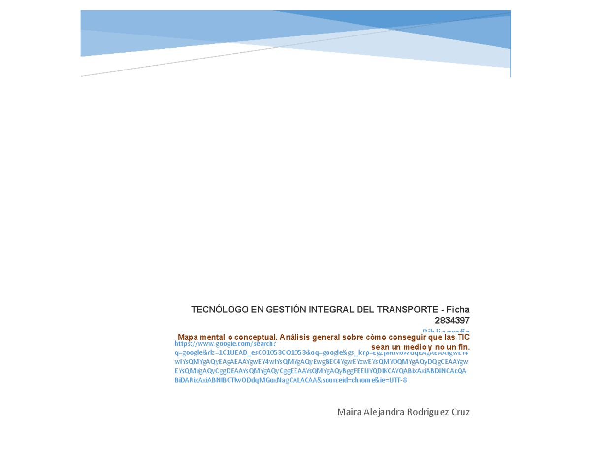 Actividad 1 - MAPA CONCEPTUAL - Maira Alejandra Rodriguez Cruz Bibliografía google/search? - Studocu