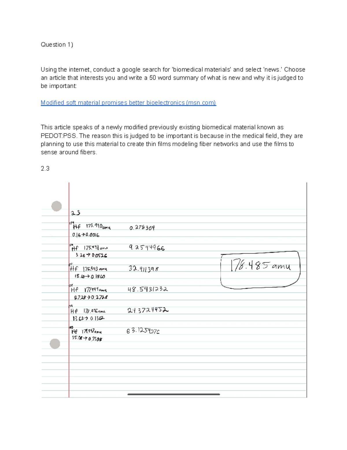 ENGR 145 HW 1 - The first homework assignment of the course, uploaded to work as extra practice ...