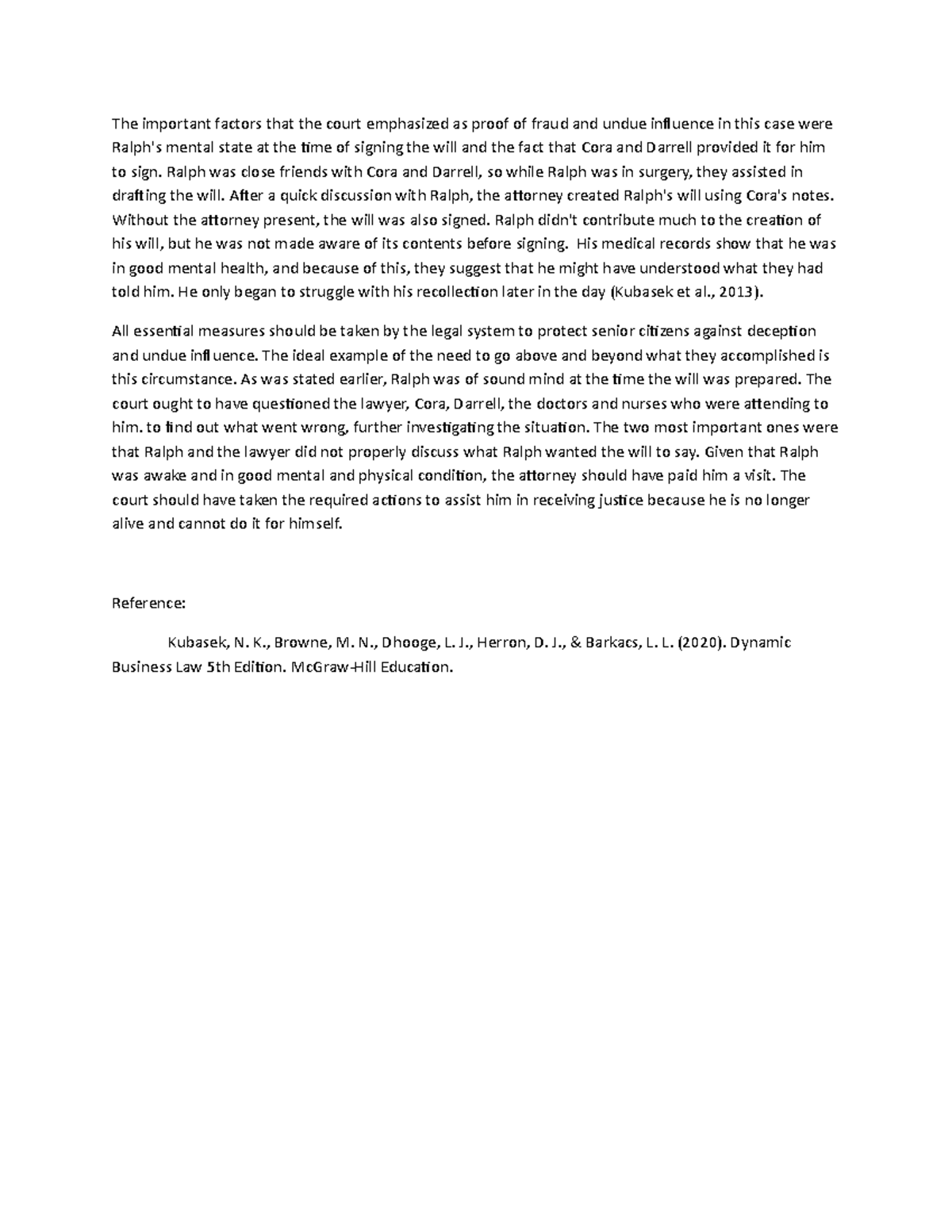 Week 2-2 Disscusion - 2-2 discussion post - The important factors that ...