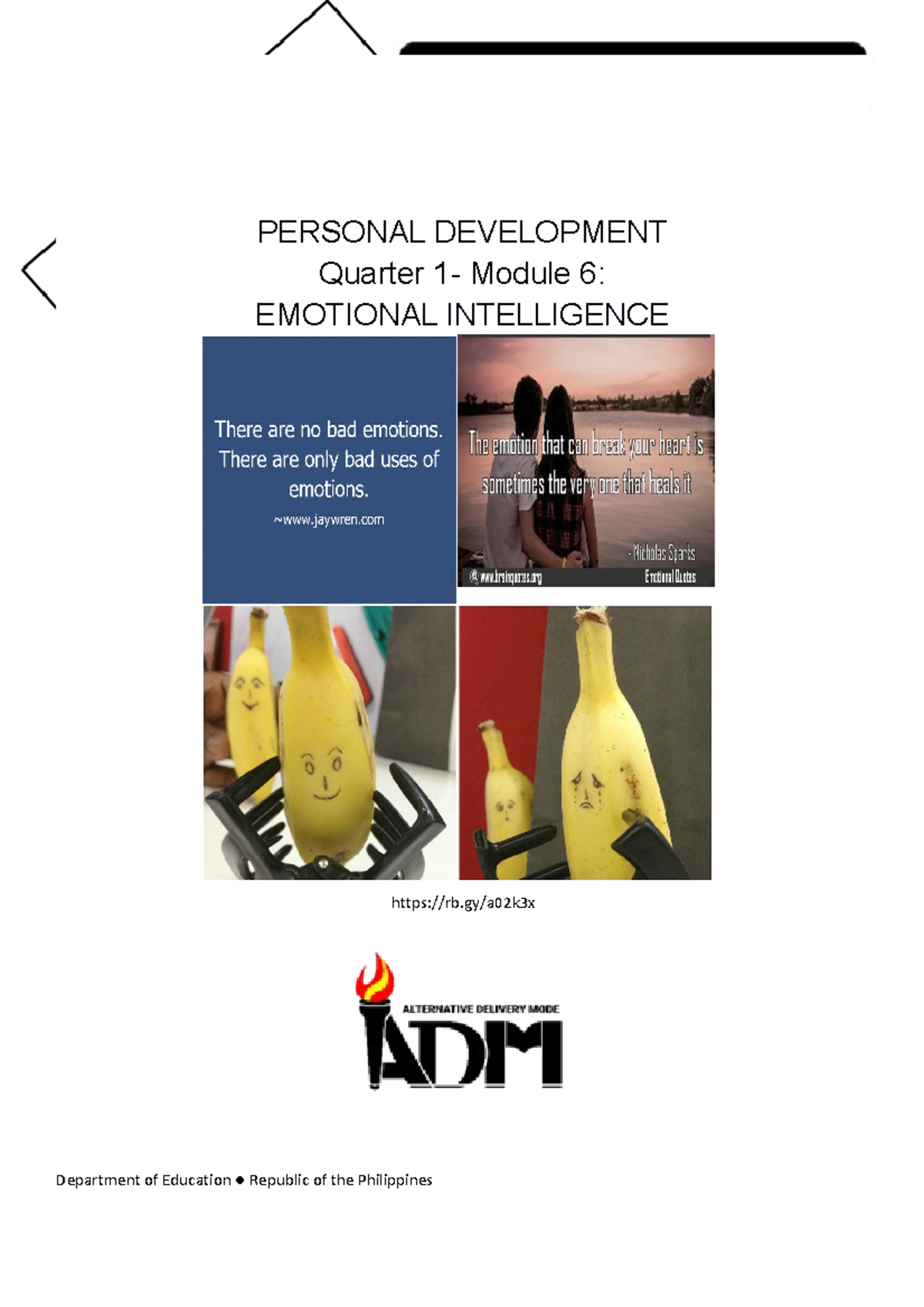 Per Dev Q1 Module 6 Emotional-Intelligence Ver1 - PERSONAL DEVELOPMENT ...