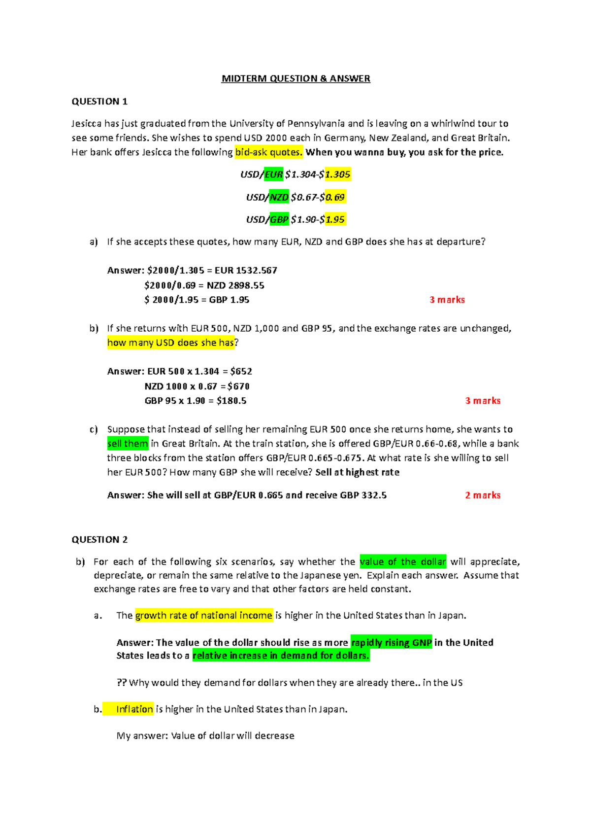 Midterm SEM 1 20.21 with solutions - MIDTERM QUESTION & ANSWER QUESTION ...