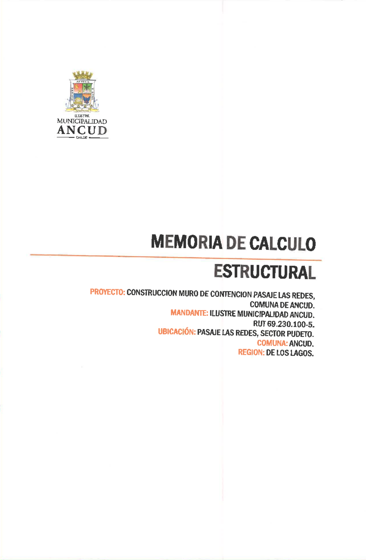 Memoria de calculo estructural - Análisis Estructural - Studocu