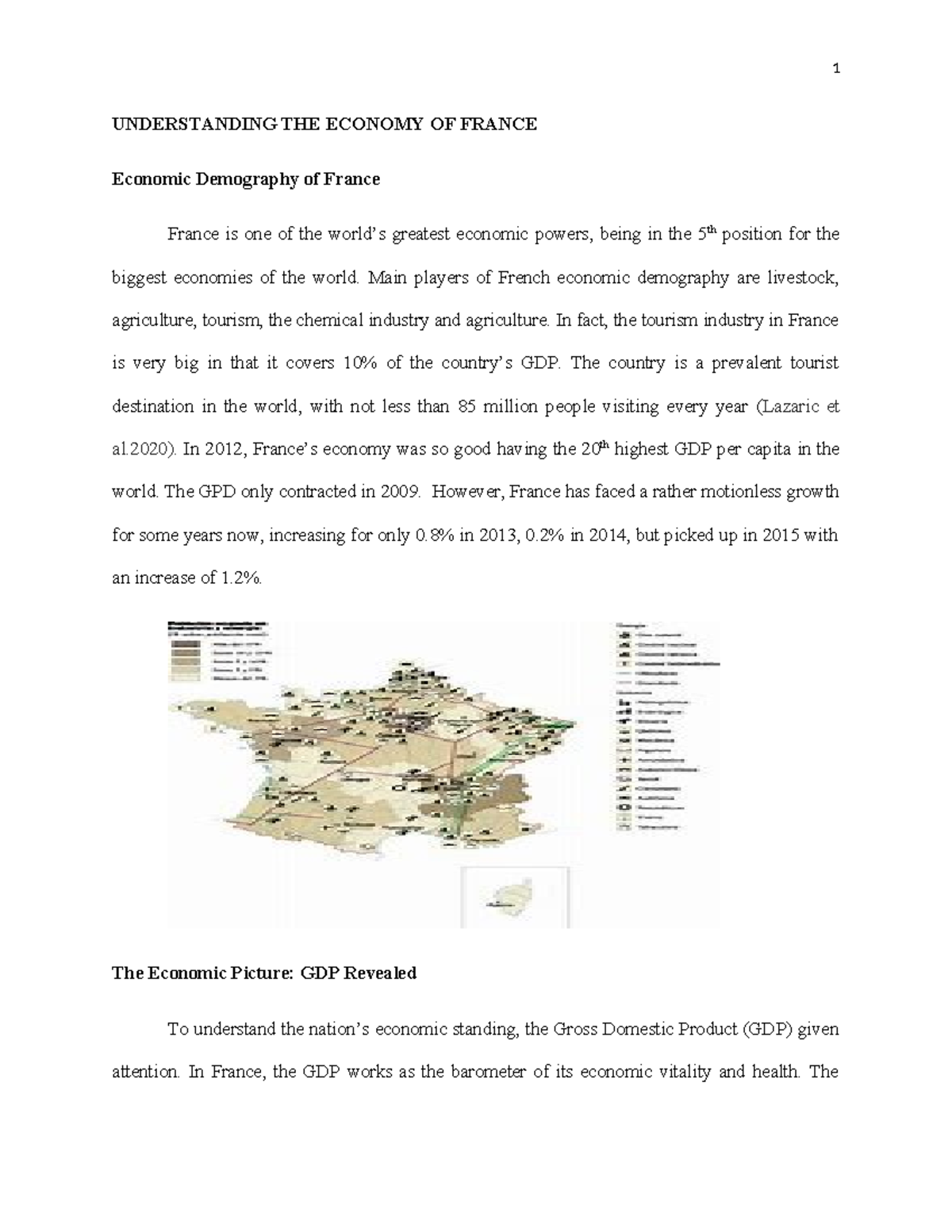 Understanding the Economy of France - UNDERSTANDING THE ECONOMY OF ...