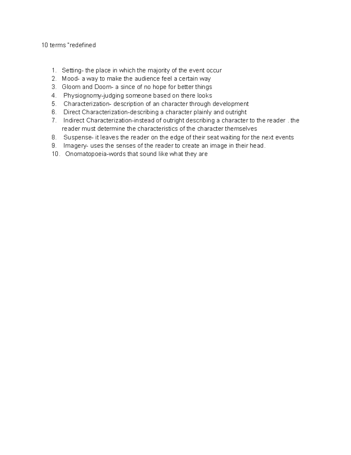 English 1210 10 Terms redefined 10 Terms redefined Setting The english-1210-10-terms-redefined-10-terms-redefined-setting-the
