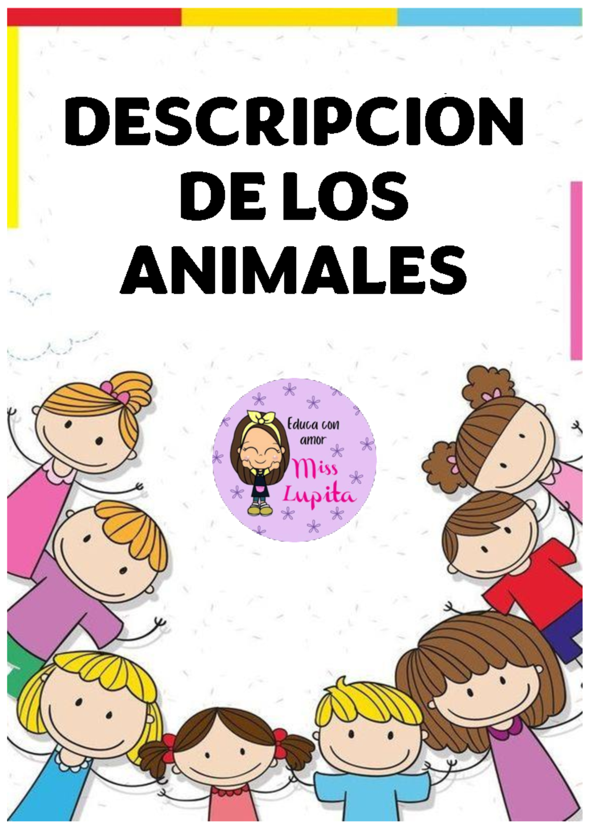 Descripción DE LOS Animales - DESCRIPCION DE LOS ANIMALES Educa con ...